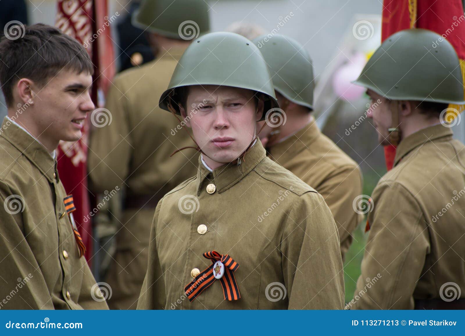 Uniform Of A Soviet Soldier Of The Red Army Editorial Photo ...