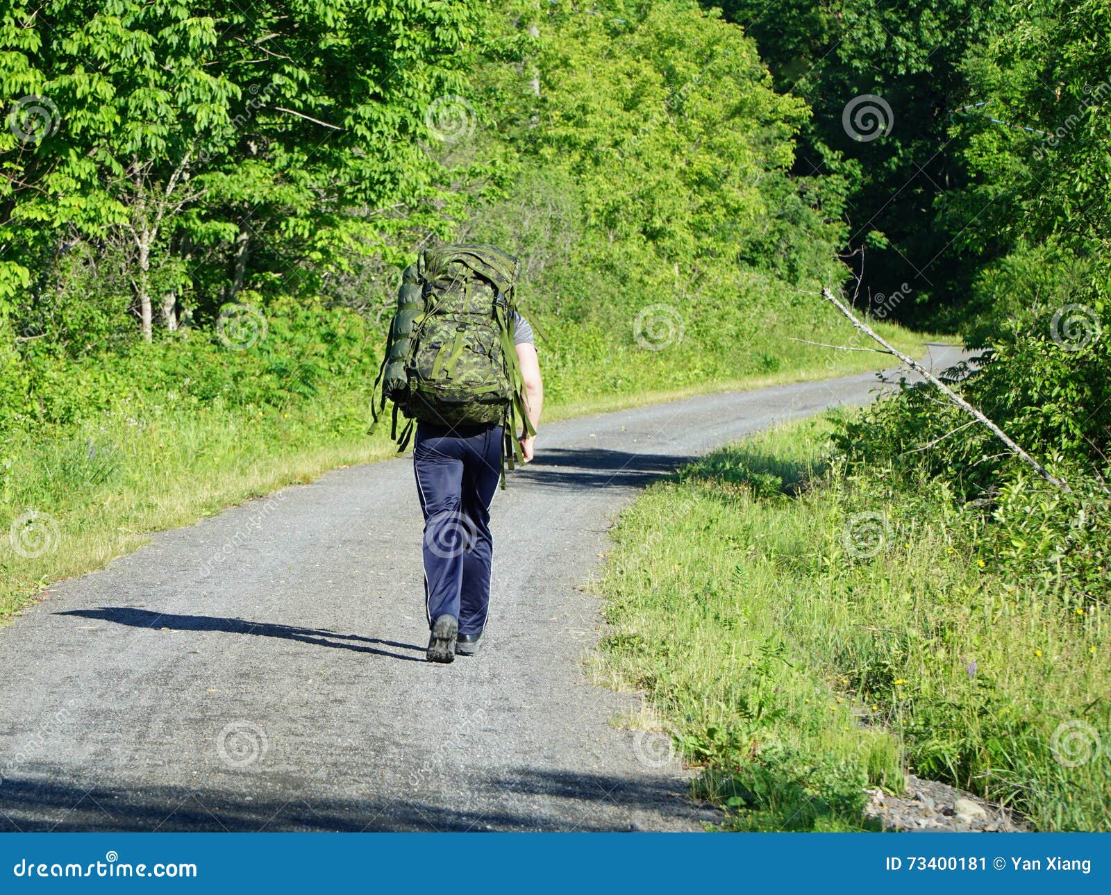 Soldier walking alone stock image. Image of training - 73400181