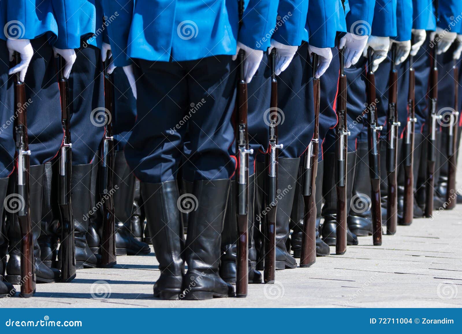 Soldiers in army Parade stock photo. Image of arms, parade - 72711004