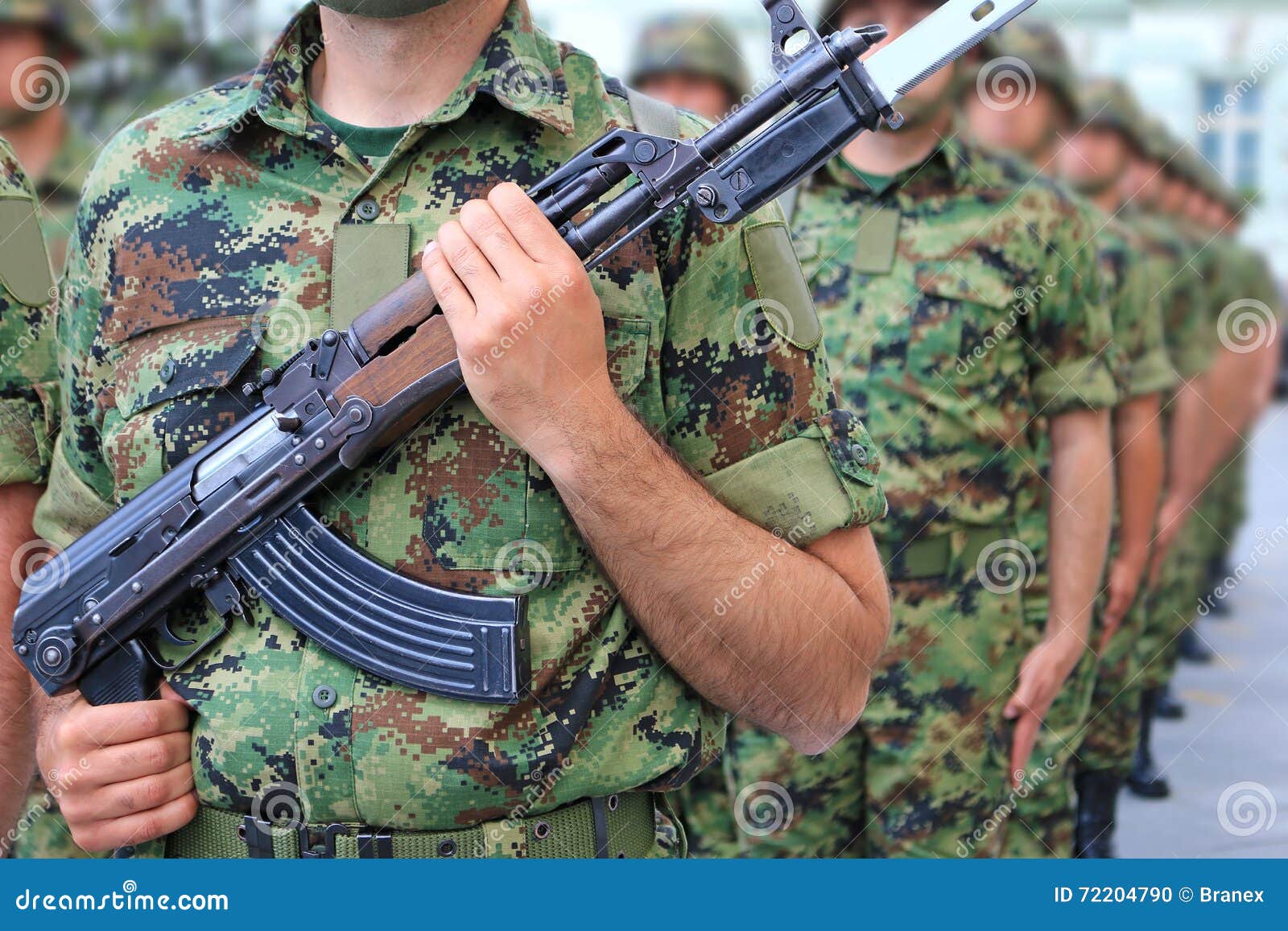 Soldiers stock photo. Image of defense, magazine, brave - 72204790