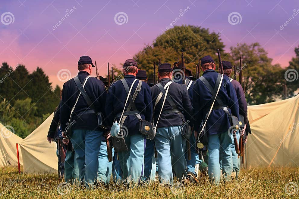 Soldiers Blue stock photo. Image of infantrymen, artillery - 2920402
