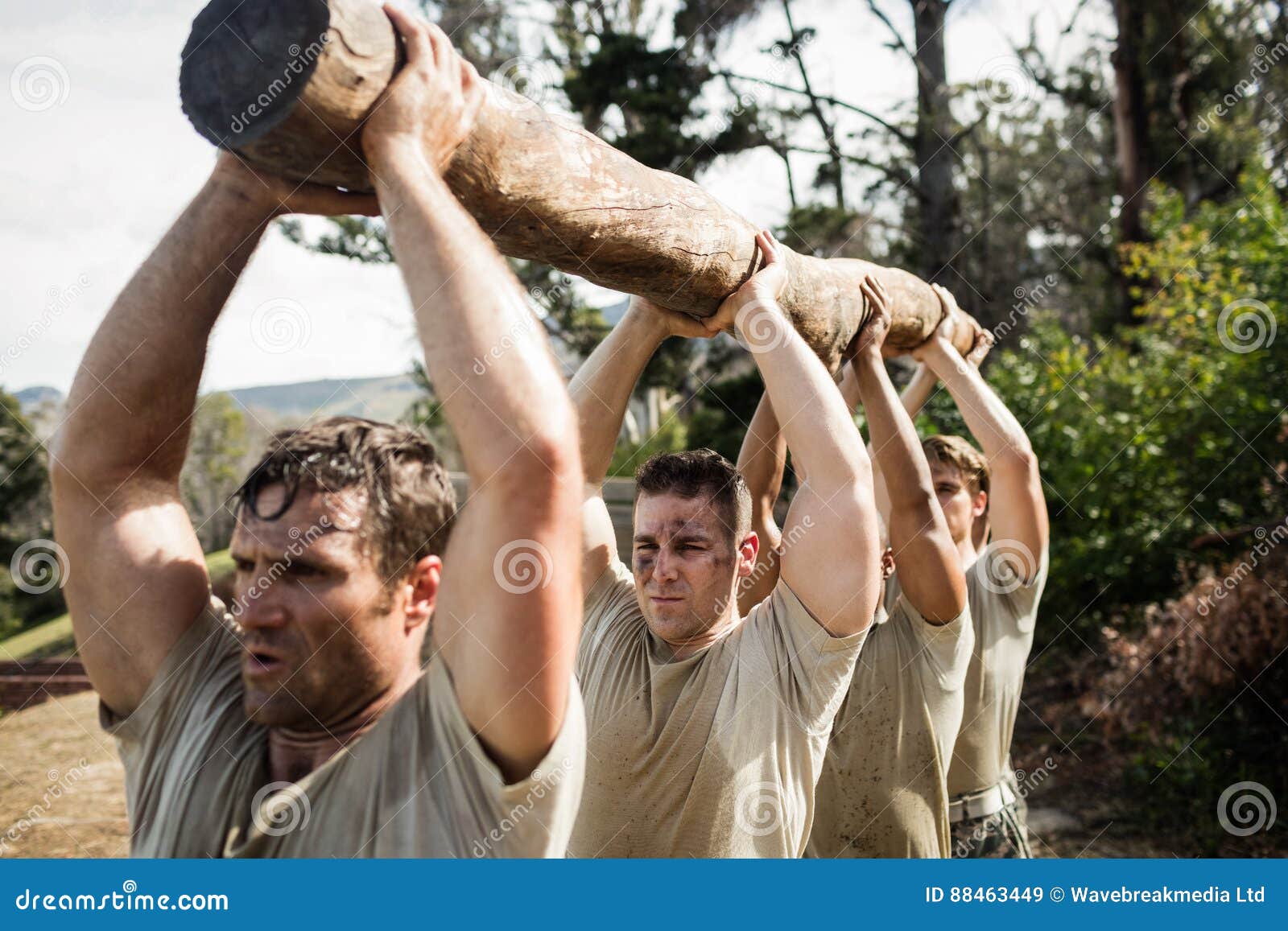 Soldiers Carrying Tree Log Stock Photos - Free & Royalty-Free Stock ...