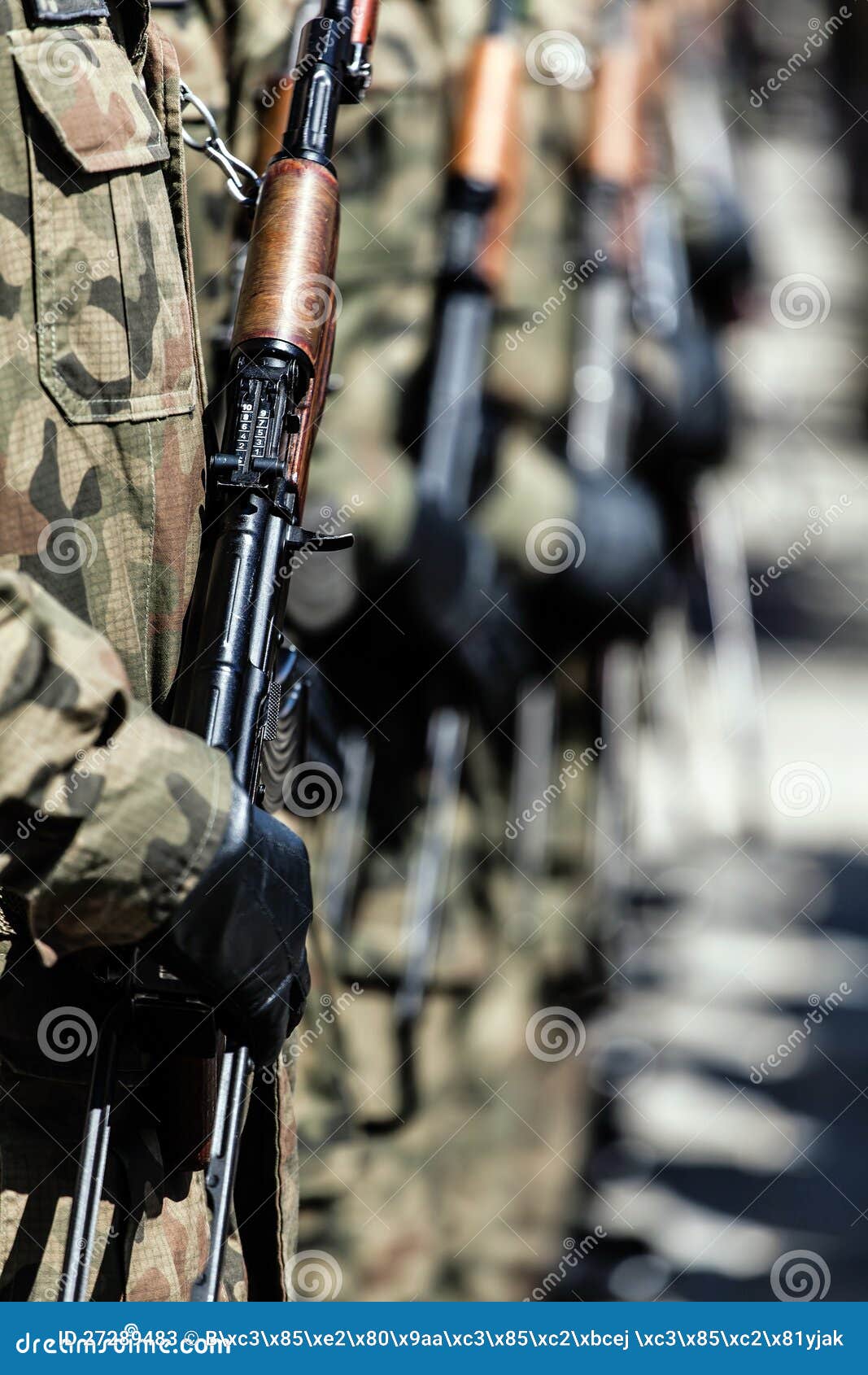 Soldiers March in Formation, Defense Stock Image - Image of military ...