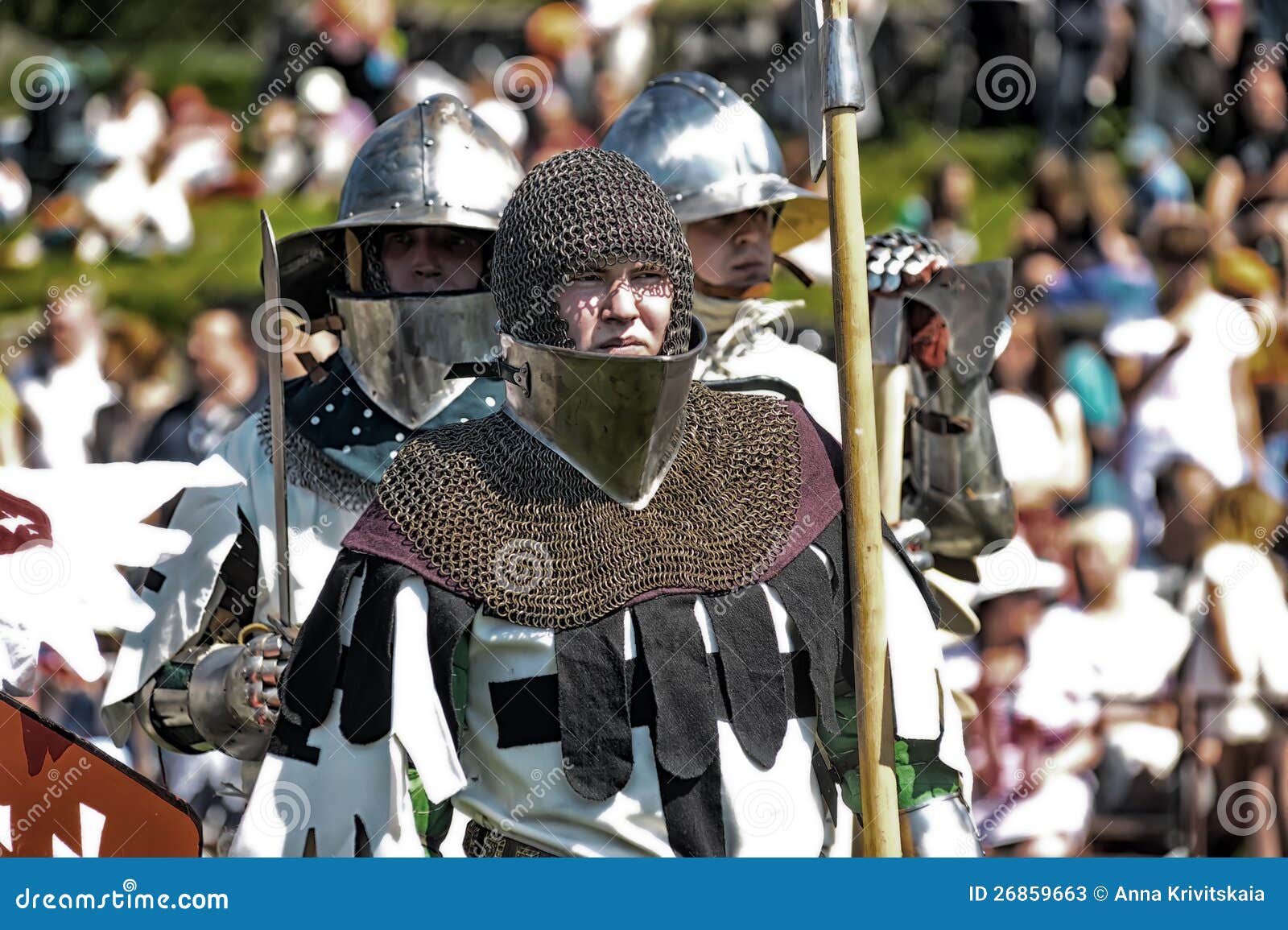 Soldiers of the Middle Ages Editorial Stock Photo - Image of bodyguard ...