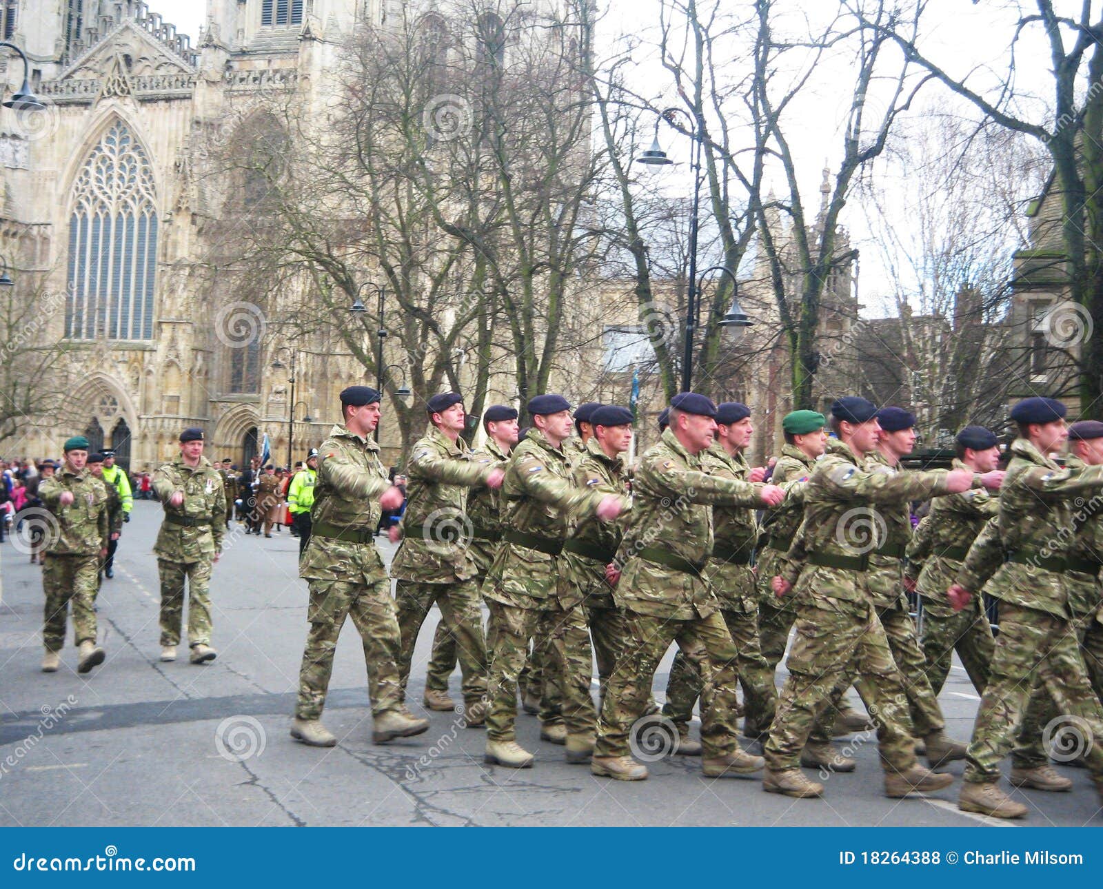 Soldiers on Parade in York, England Editorial Stock Photo - Image of ...