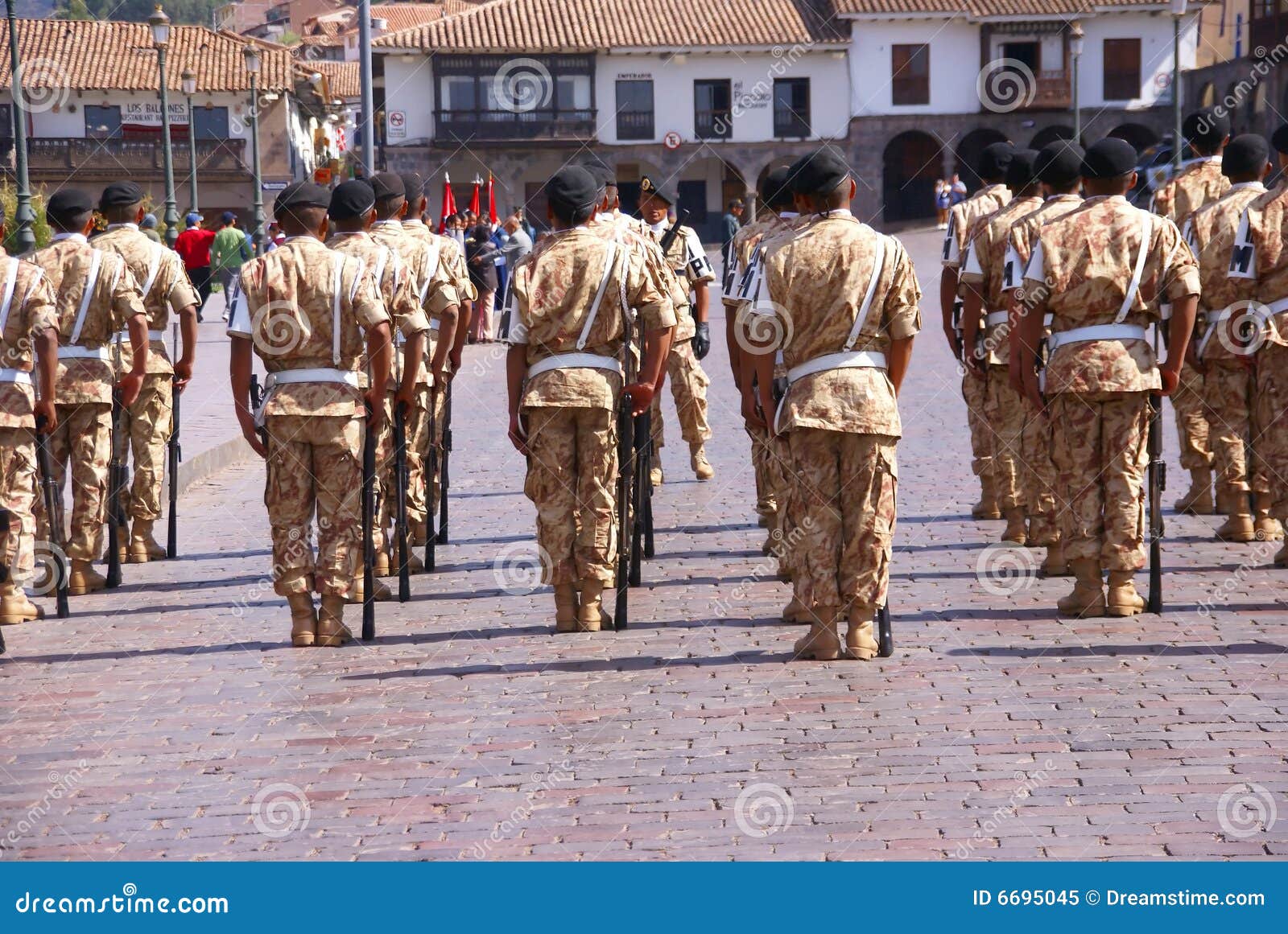 Soldiers in Rank and File Formation Editorial Image - Image of marching ...