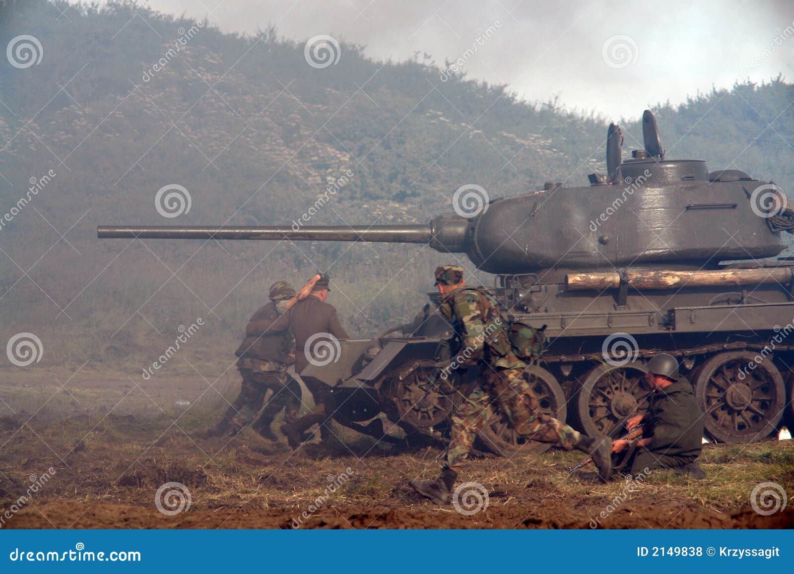 Soldiers running. stock photo. Image of steel, soldier - 2149838