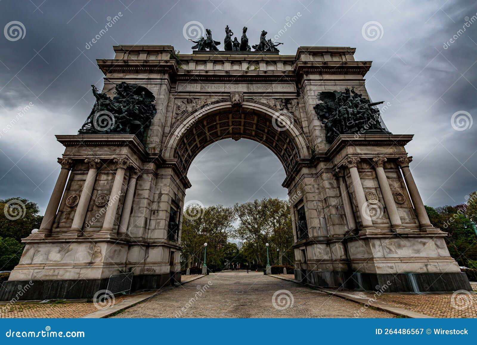 Soldiers and Sailors Memorial Arch Stock Image - Image of sailors ...