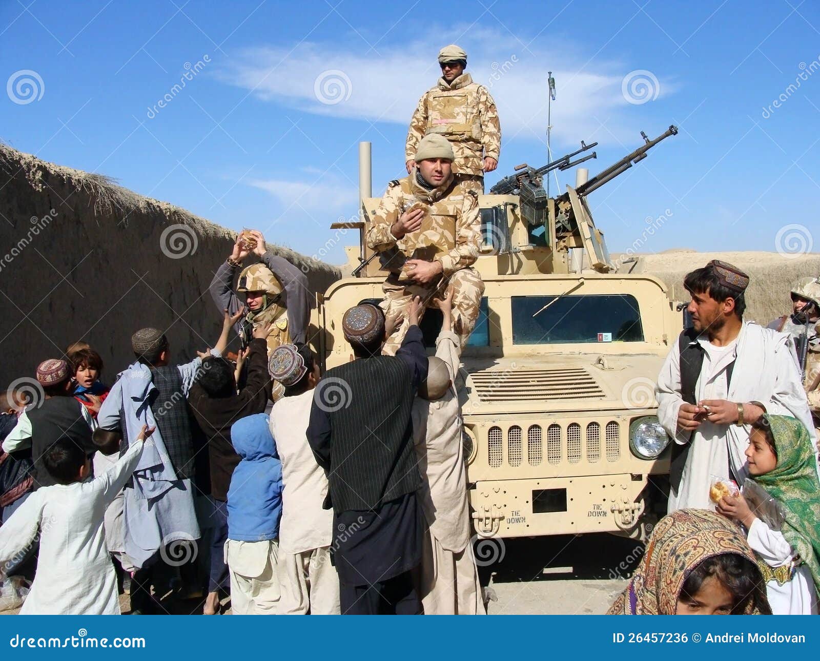 Soldiers Sharing Food in Afghanistan Editorial Photo - Image of sharing ...