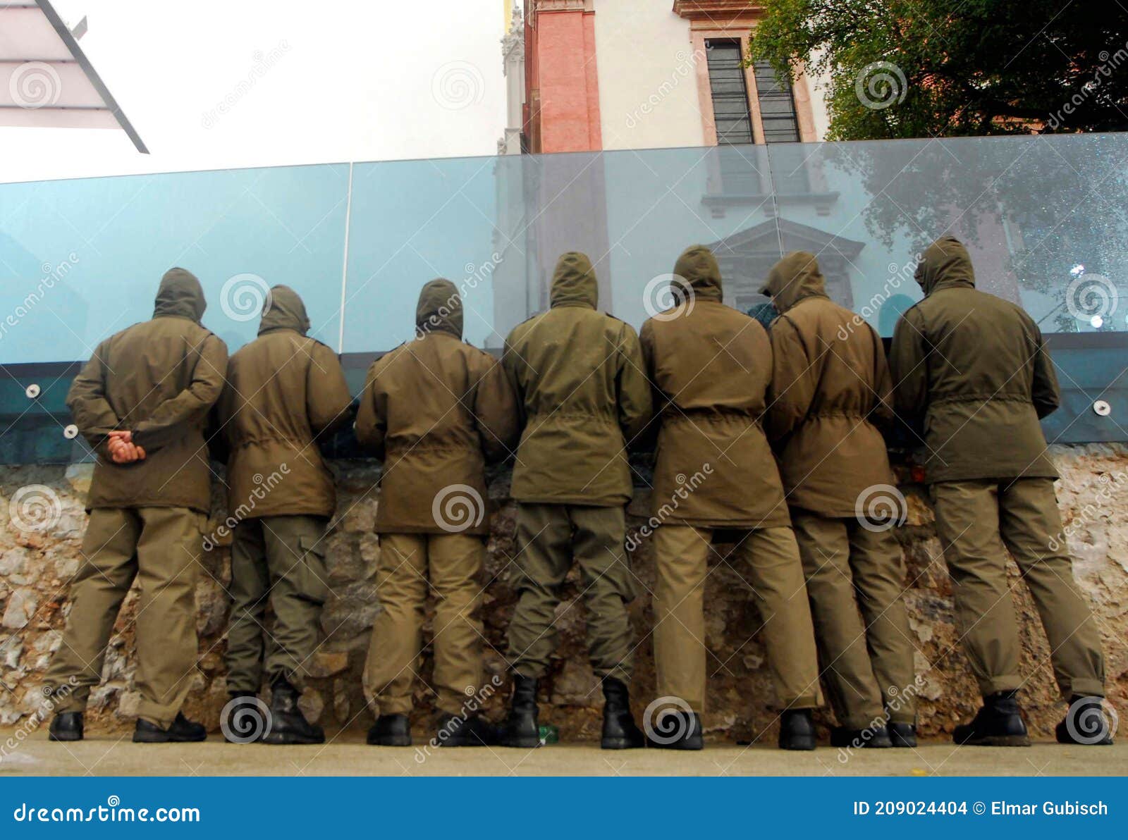 Soldiers Training at Basic Military Service Stock Photo - Image of ...