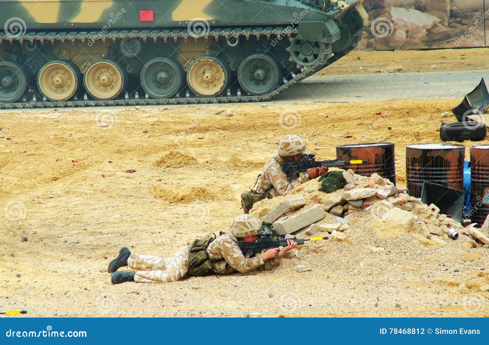 Soldiers on a Wartime Exercise Editorial Photography - Image of ...