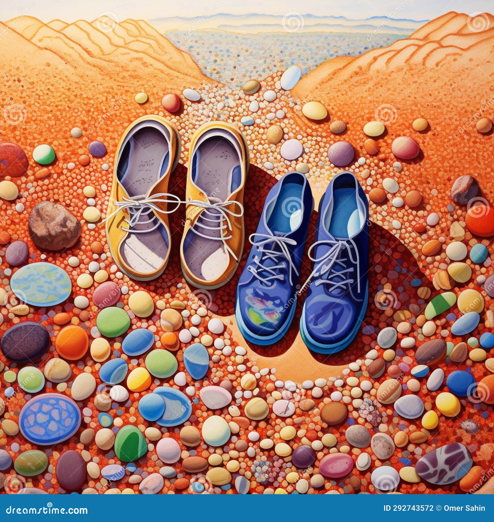 Sole Mapping stock illustration. Illustration of mesmerizing - 292743572