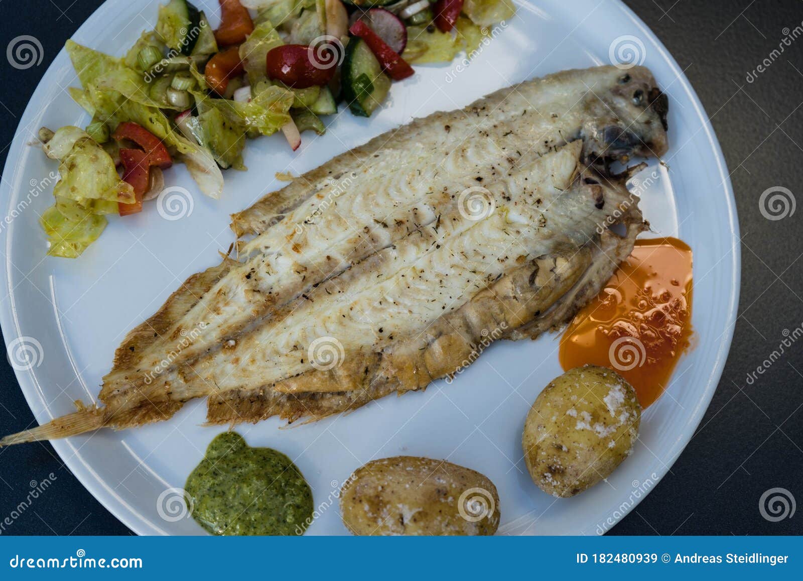 A solea solea stock image. Image of cooking, delicious - 182480939