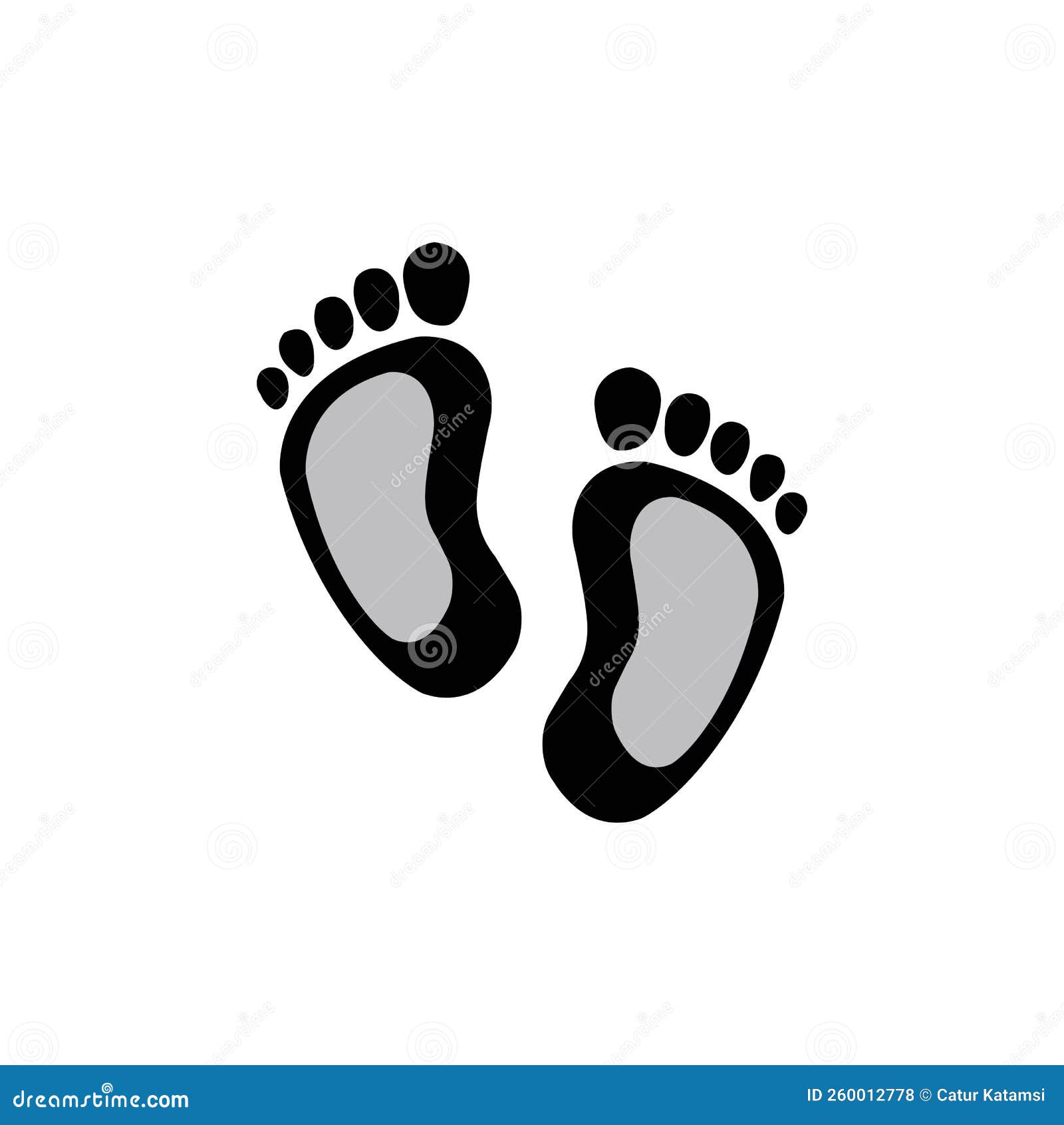 Soles of the Feet Icon Logo Stock Illustration - Illustration of symbol ...