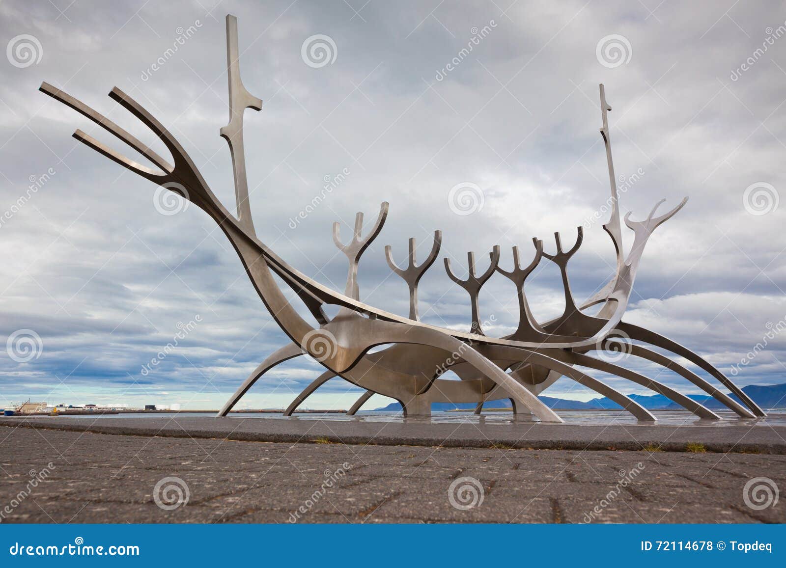 Solfar Monument in Reykjavik, Iceland Editorial Stock Photo - Image of ...