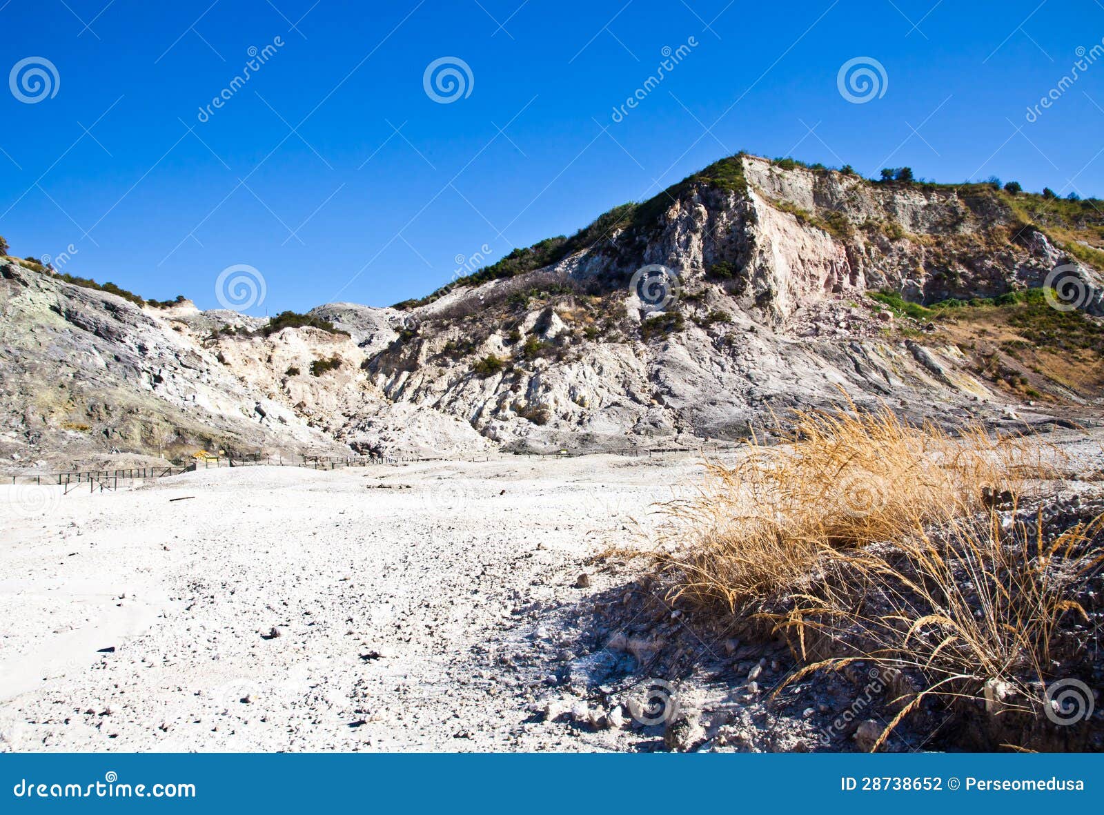 Solfatara - Volcanic Crater Stock Photo - Image of power, landscape ...