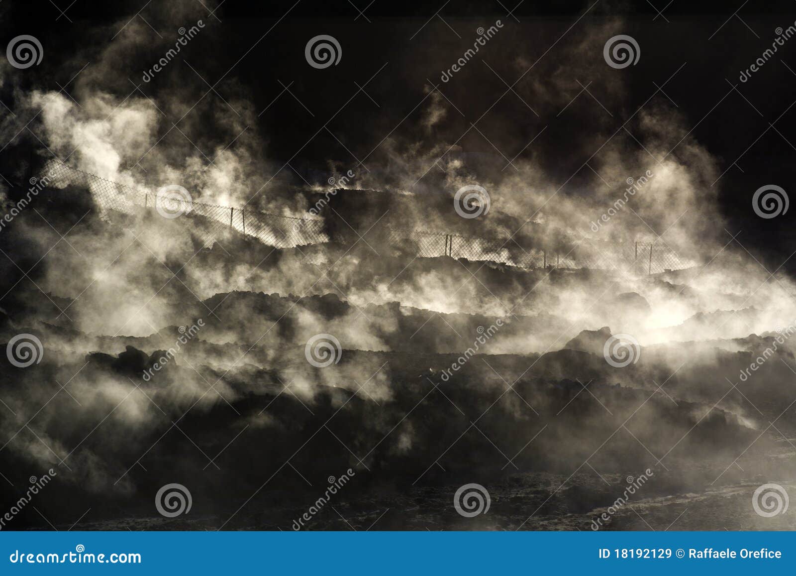 Solfatara Volcano Fumaroles Stock Image - Image of vent, eruption: 18192129