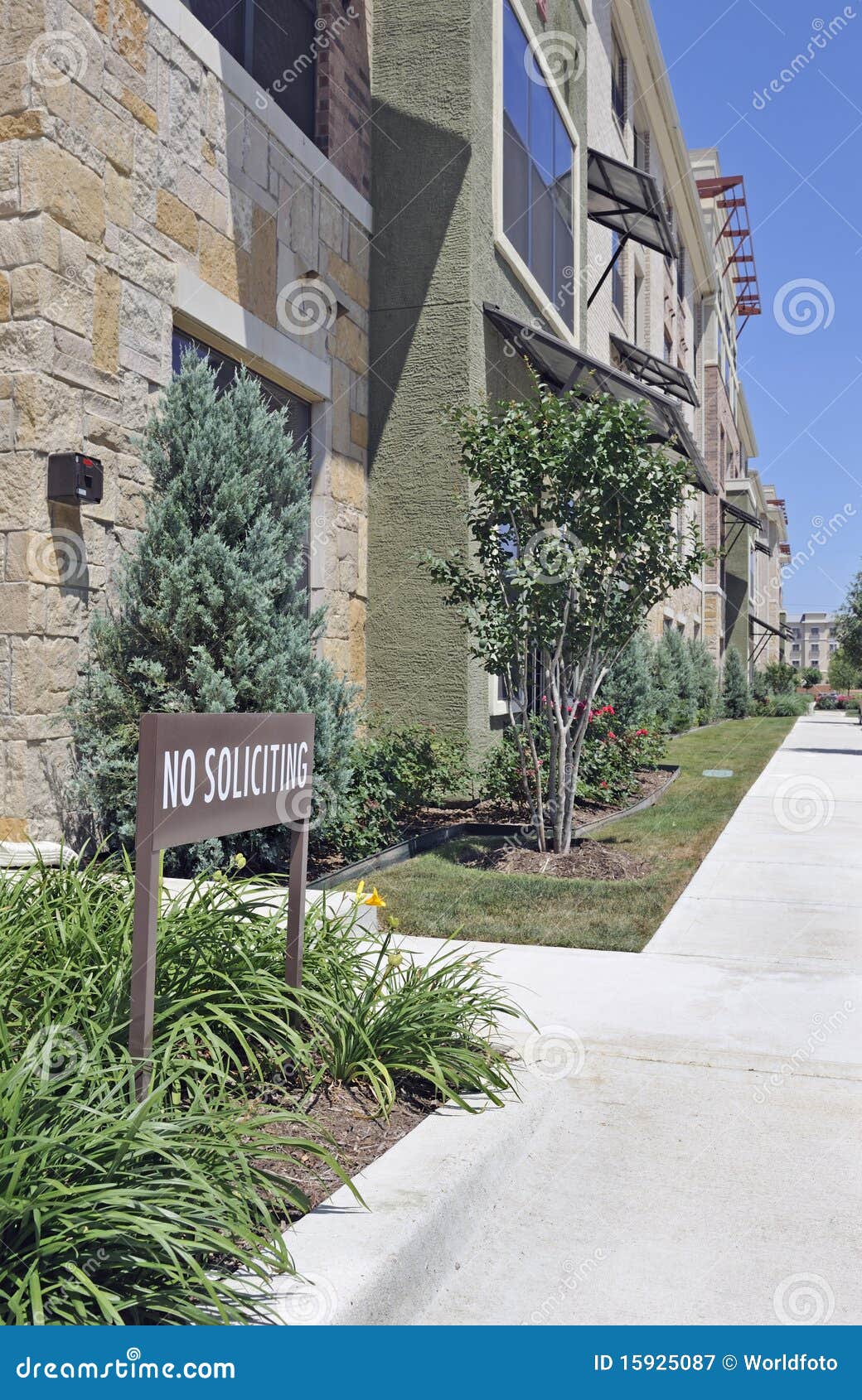 Soliciting stock image. Image of outdoor, sign, copy - 15925087