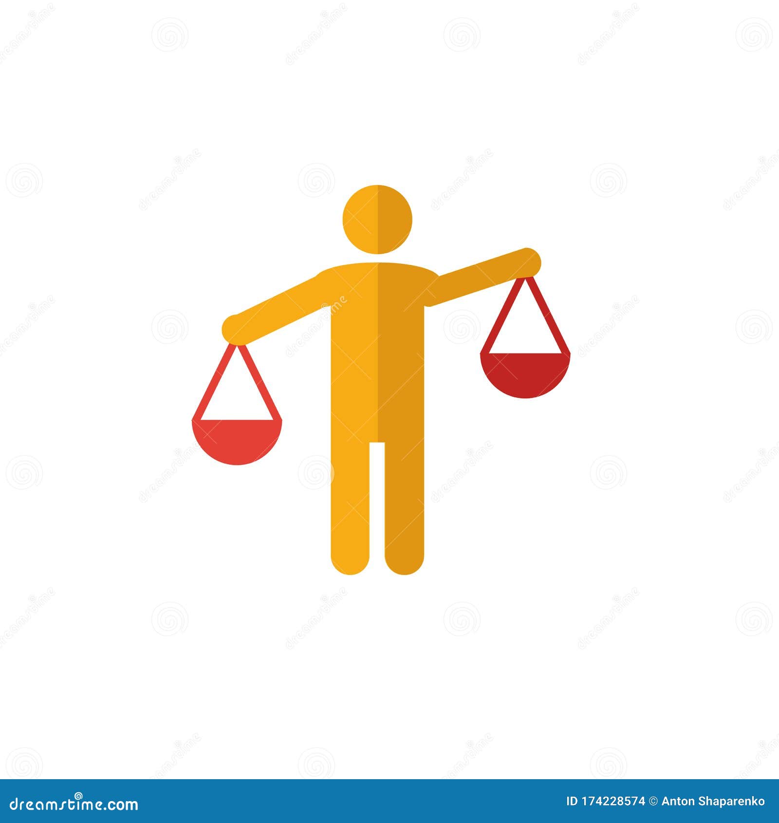 Solicitor Icon. Flat Creative Element from Business Management Icons ...