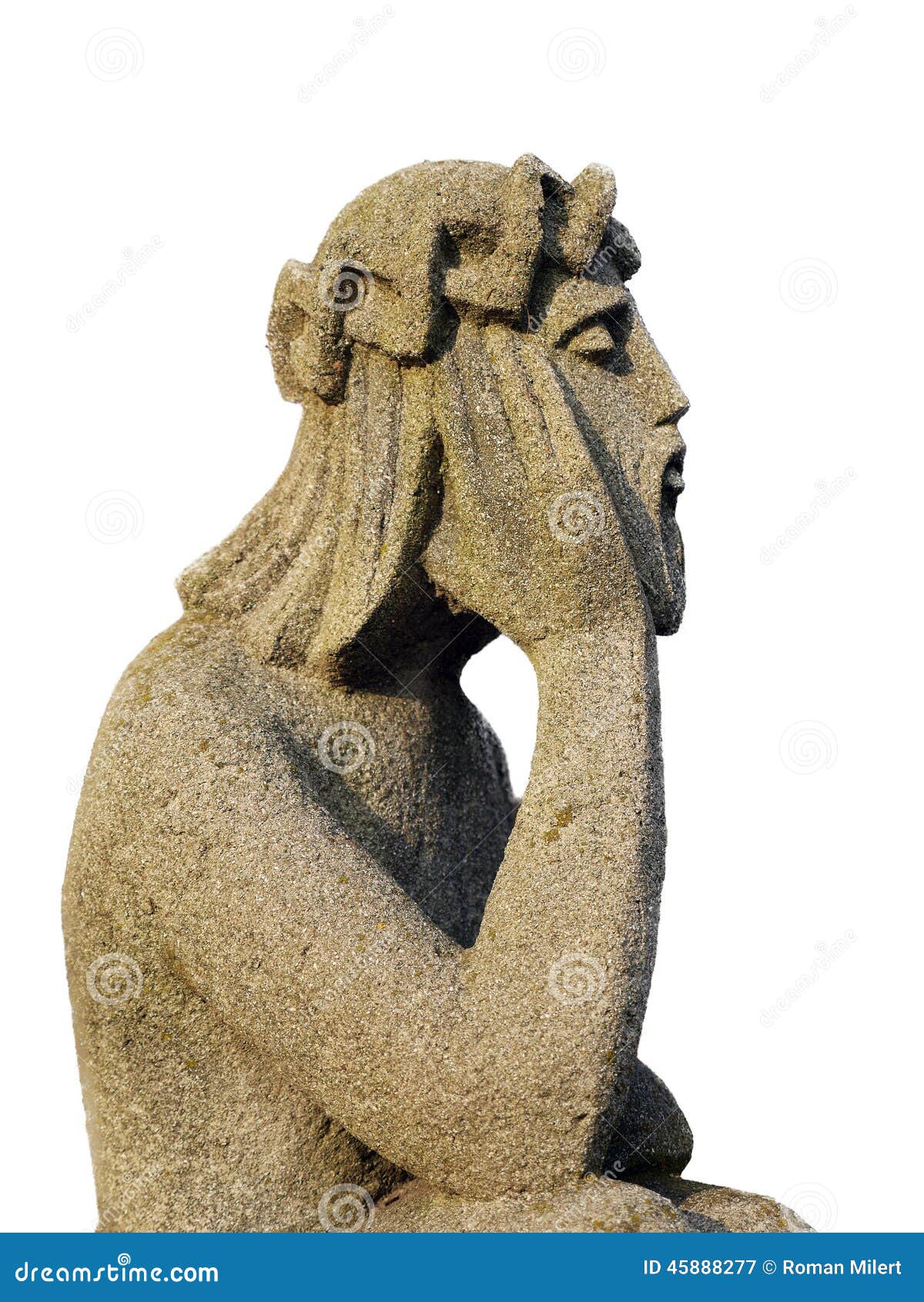 Solicitous Jesus Christ Statue Stock Image - Image of faith, grave ...