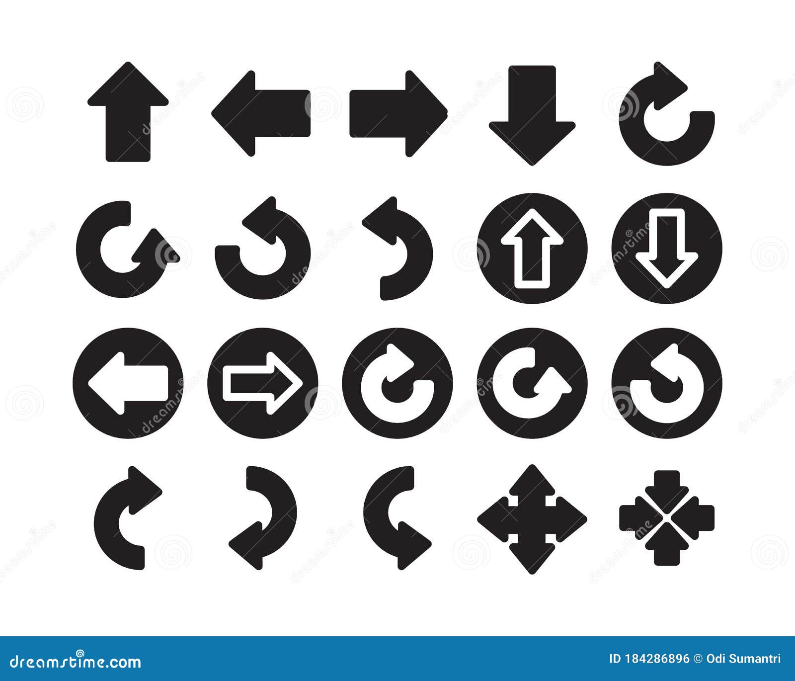 Box With Arrow Solid Icon, Logistics Concept, Commodity Turnover Sign ...