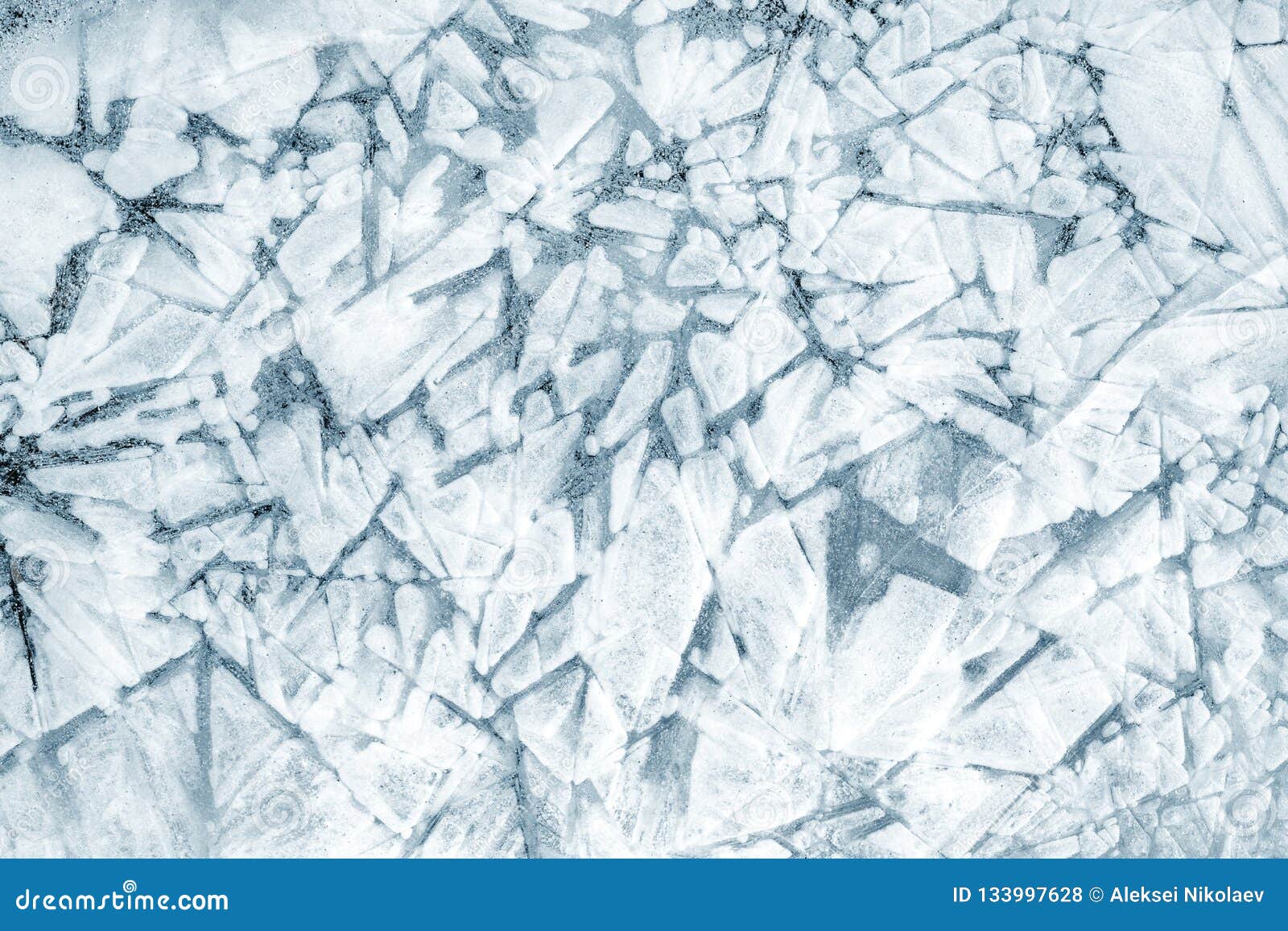 Solid Background of Pieces of Ice and Snow Crystals Stock Photo - Image ...