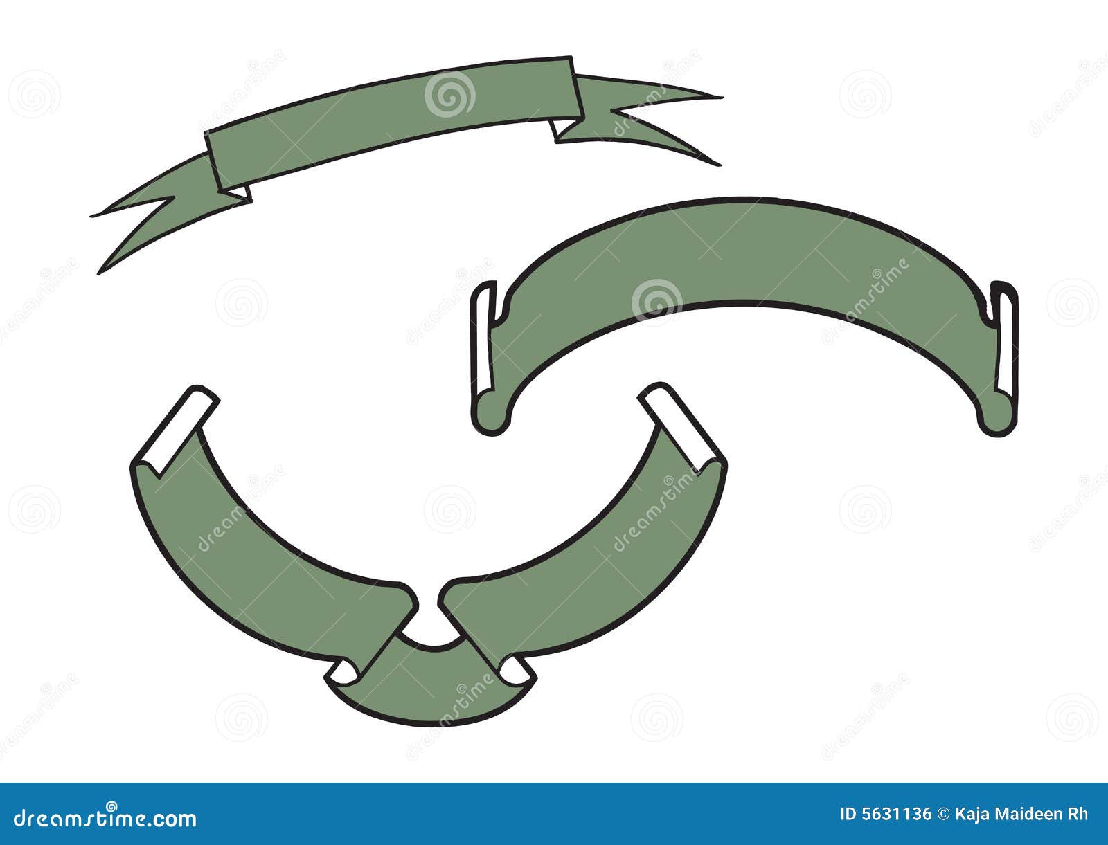 Solid banner - vector stock vector. Illustration of banner - 5631136