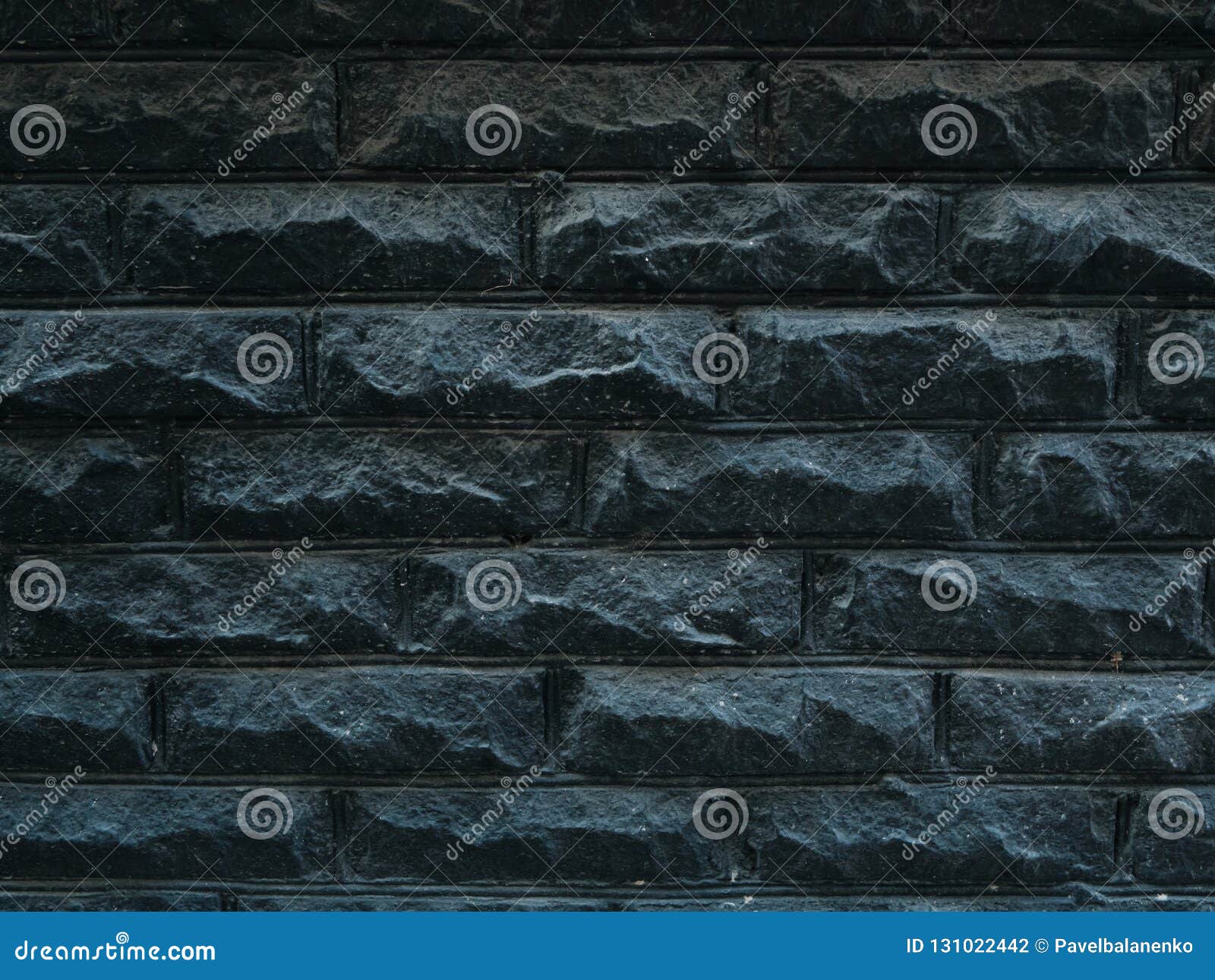 Solid Black Brick Wall Textured Abstract Background Stock Photo - Image ...