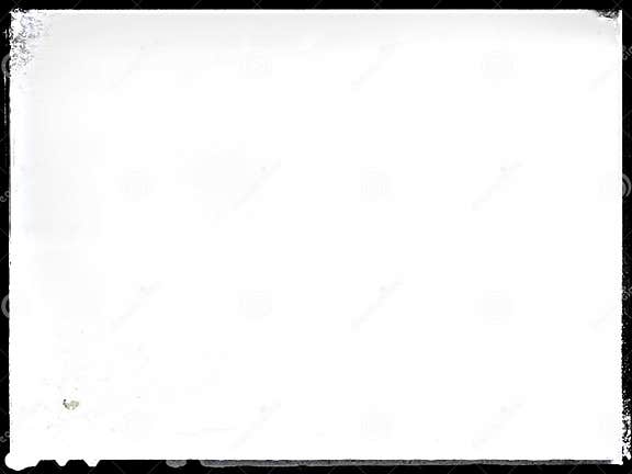 Solid Blank White Rectangle with Black Border Frame, Suitable for ...