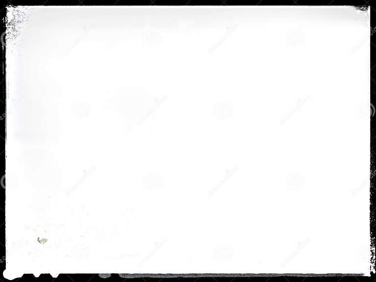 Solid Blank White Rectangle with Black Border Frame, Suitable for ...