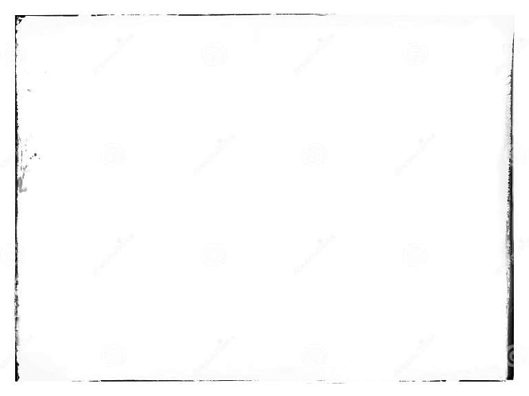 Solid Blank White Rectangle with Black Border Frame, Suitable for ...