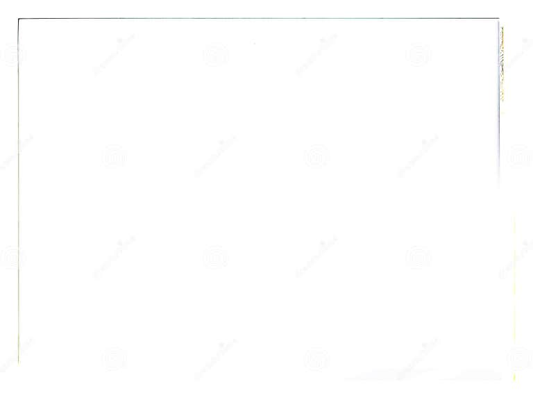 Solid Blank White Rectangle with Black Border Frame, Suitable for ...