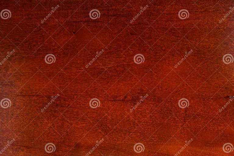 Solid Cherry Wood Board with Deep Red Finished Surface Stock Image ...