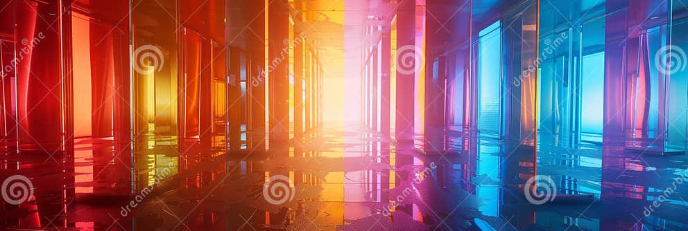 A Solid Color Backdrop Achieved Using an Array of Differently Shaped ...