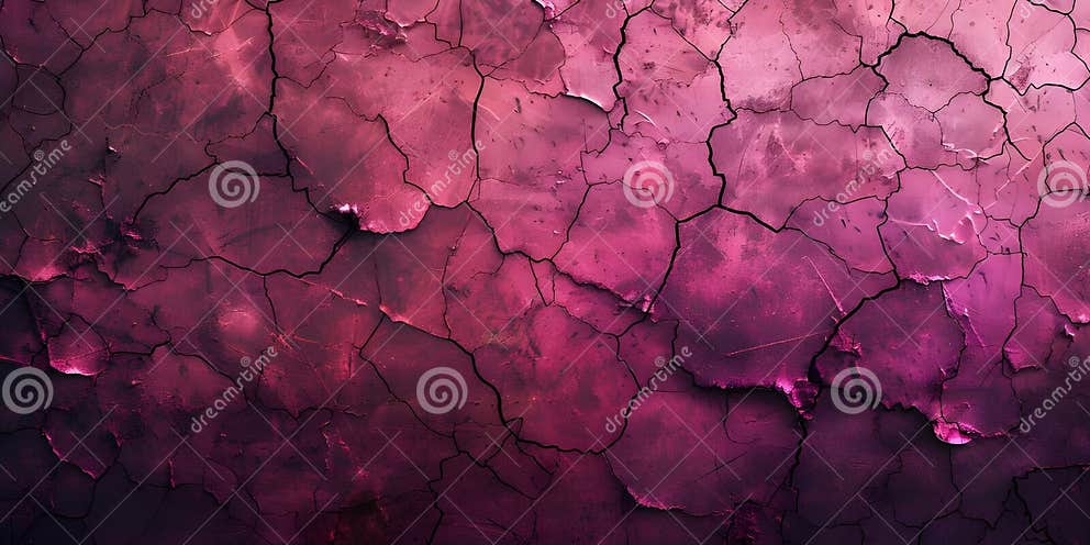 Solid Color Cracks Grunge Texture Background - Ai Generated Stock ...