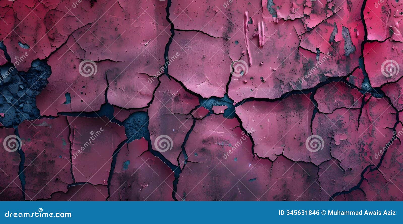 Solid Color Cracks Grunge Texture Background - Ai Generated Stock ...