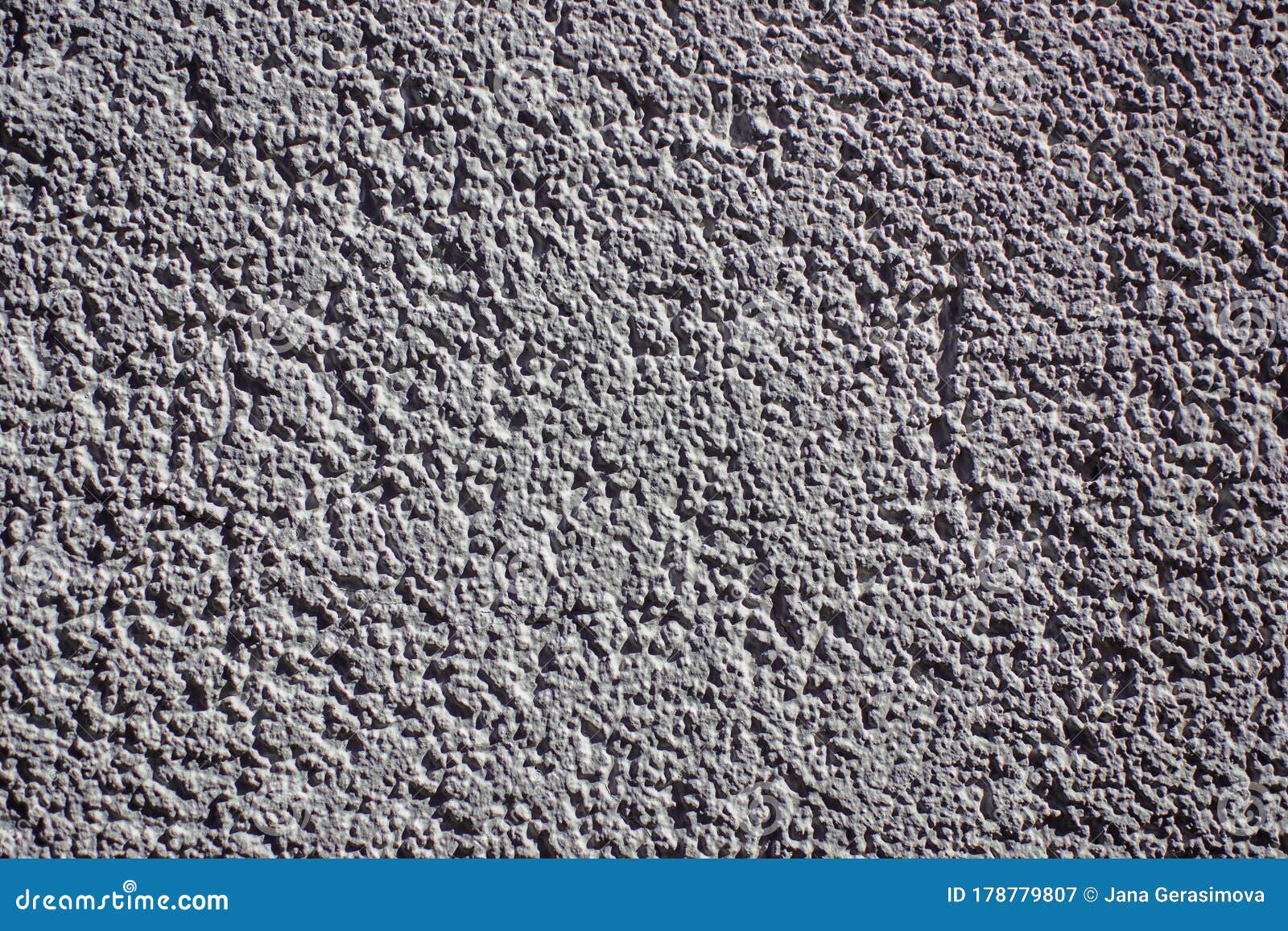 Solid Concrete Sturcture, White Grained Wall of the Building Stock ...