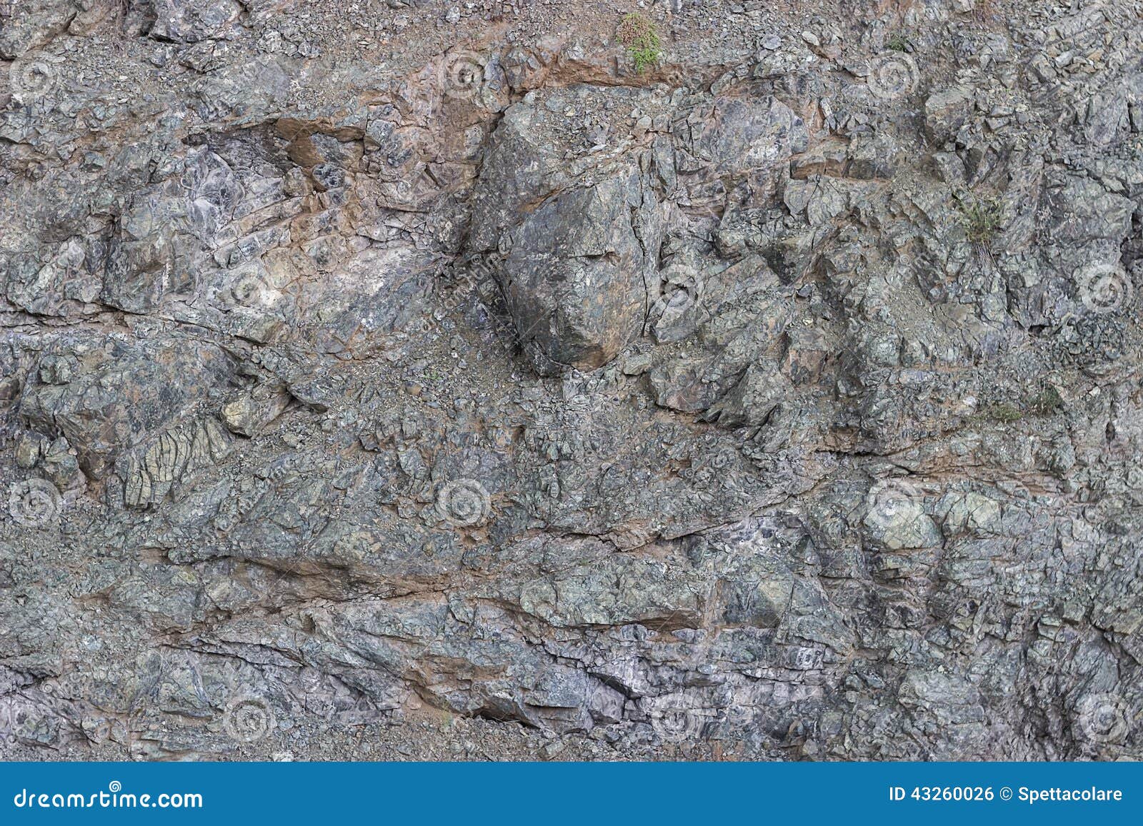 Solid and Cracked Nature Rock Background Stock Photo - Image of mighty ...