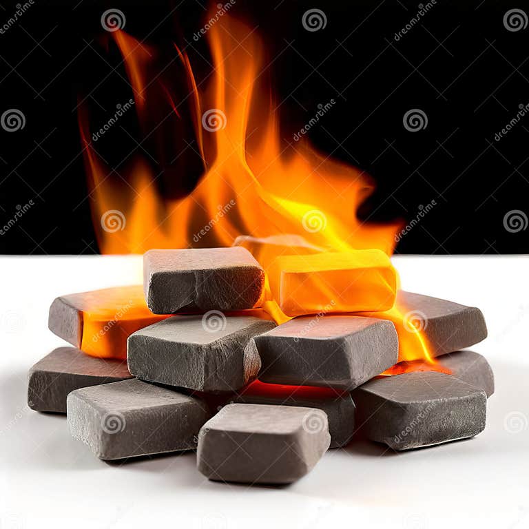 Solid Fuel Tablets Compact Tablets Made from Combustible Matria Stock ...