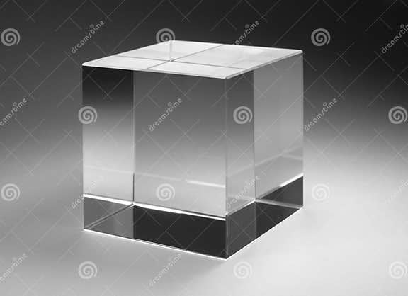 Solid glass cube stock image. Image of cube, science - 34086423