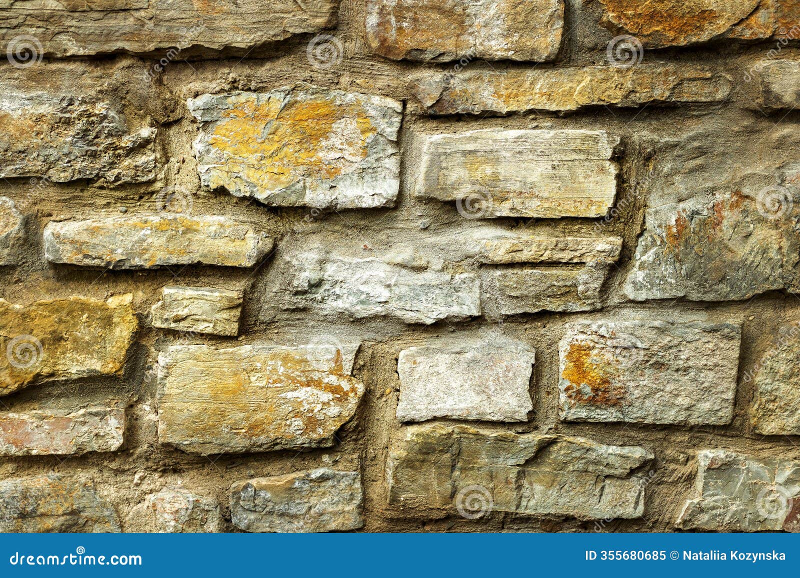 Solid Gray and Beige Stone Wall, Good for Background Stock Image ...