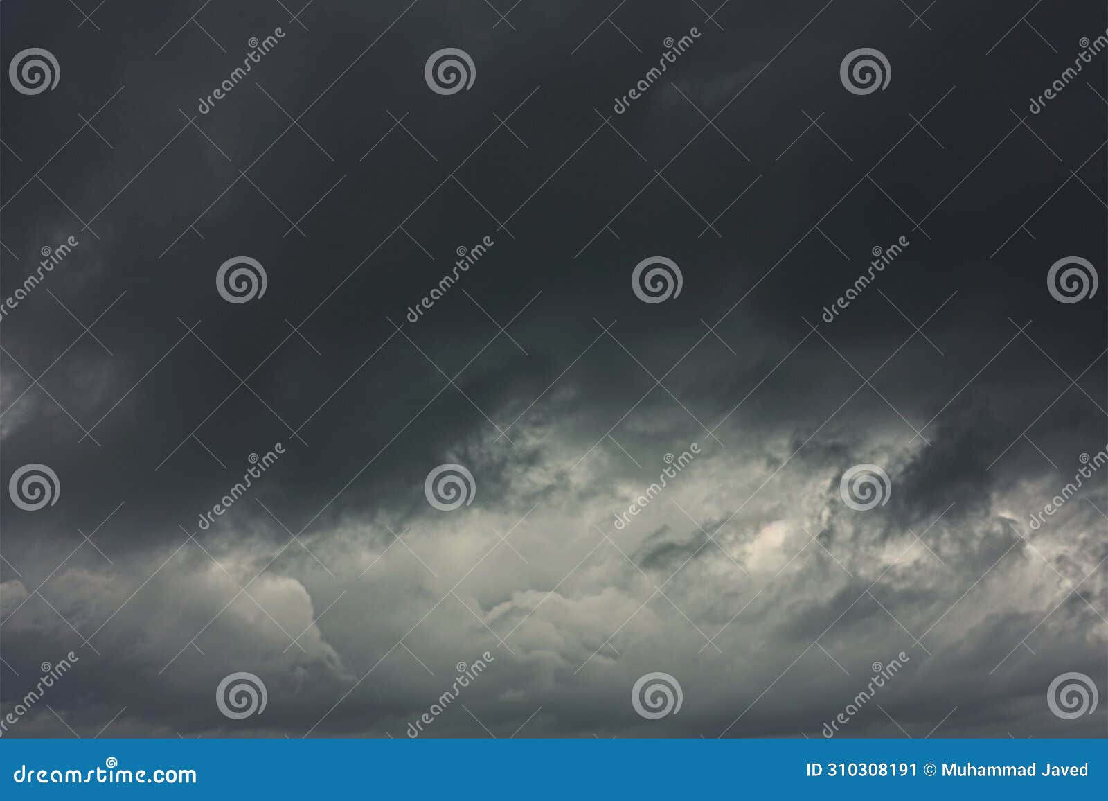 Solid Grey Clouds, Overcast Sky Forms a Dramatic and Brooding ...
