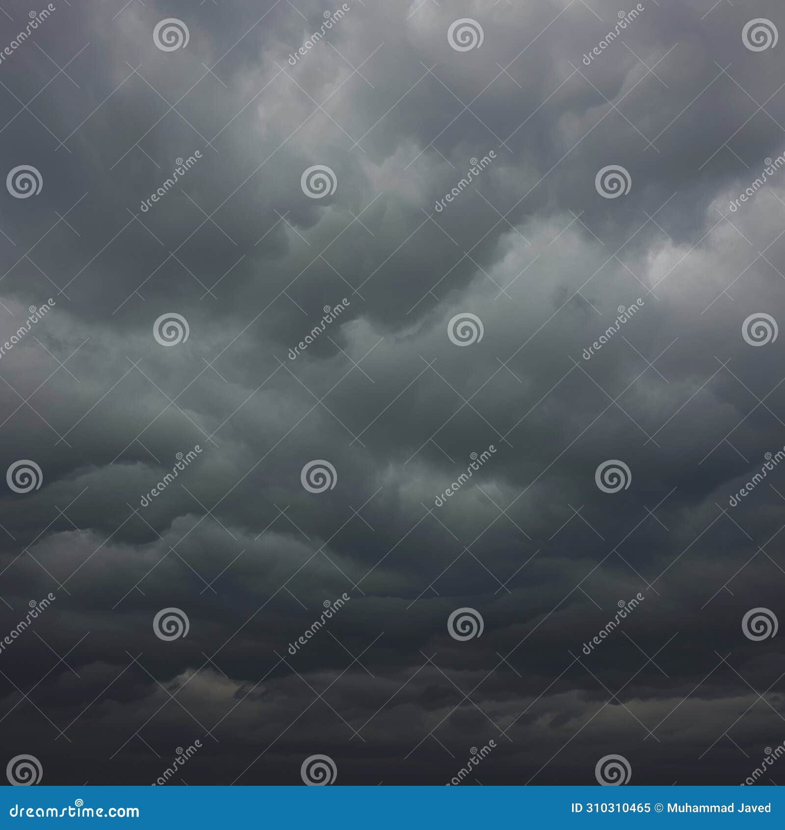 Solid Grey Clouds, Overcast Sky Forms a Dramatic and Brooding ...