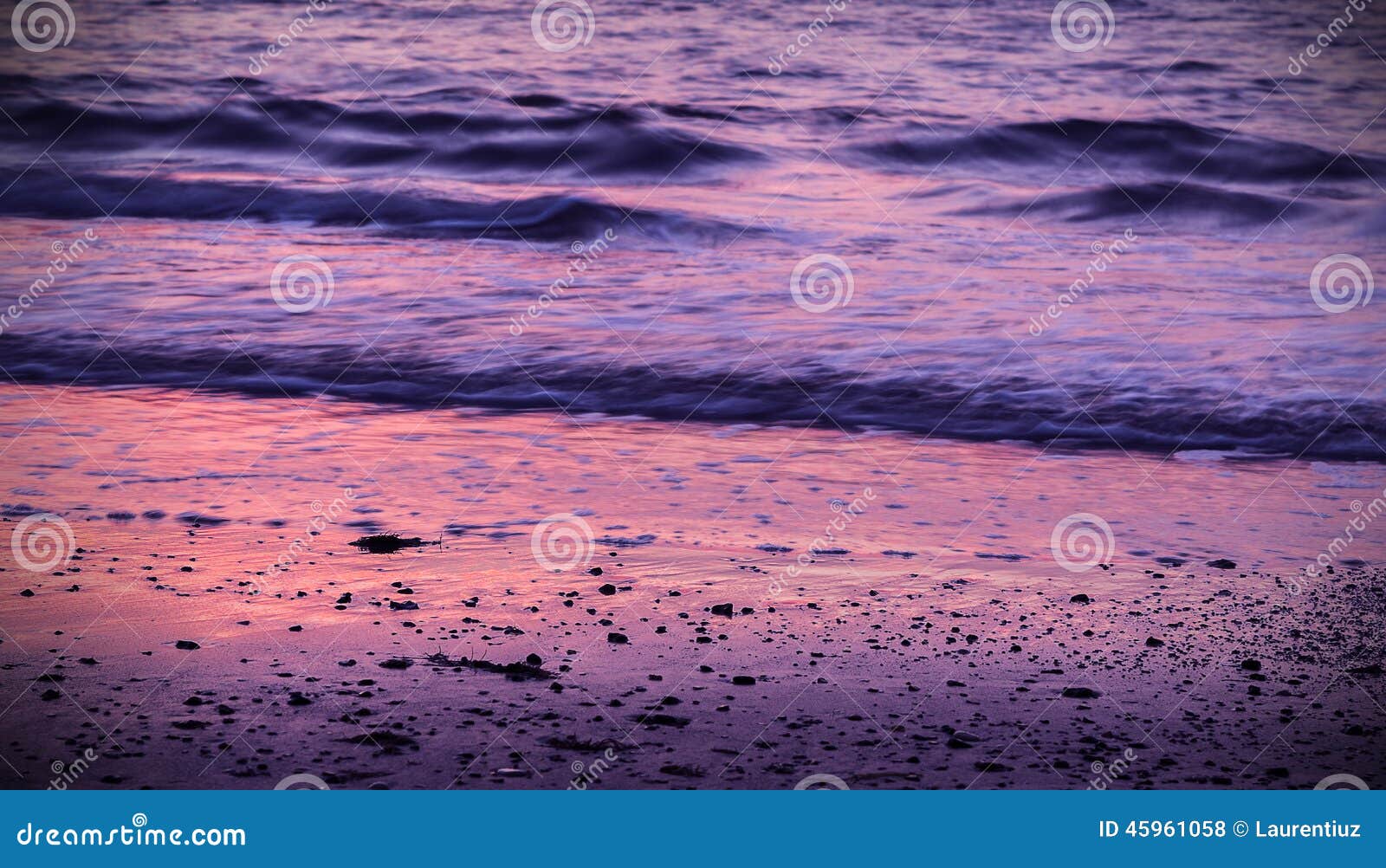 Solid Ground Beach Water Flow Stock Photo - Image of glow, ground: 45961058