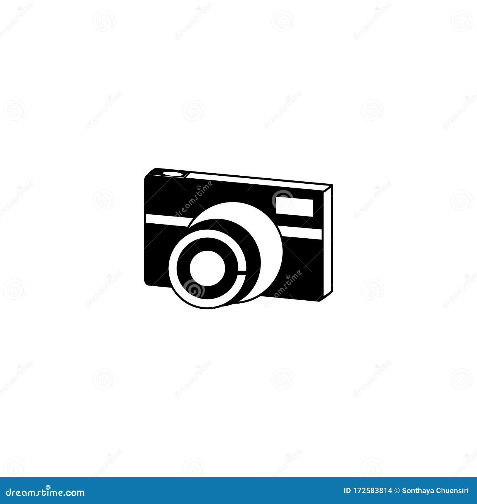 Solid Icons for Camera,vector Illustrations Stock Vector - Illustration ...
