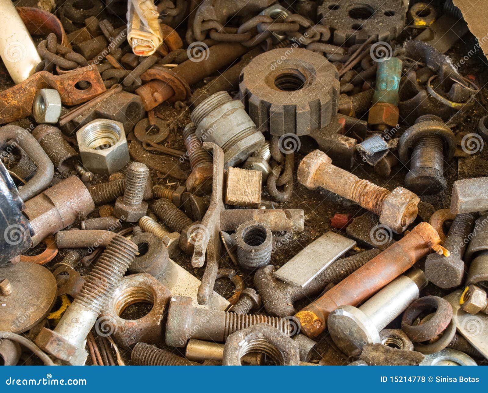 Solid industrial waste stock photo. Image of abandoned - 15214778