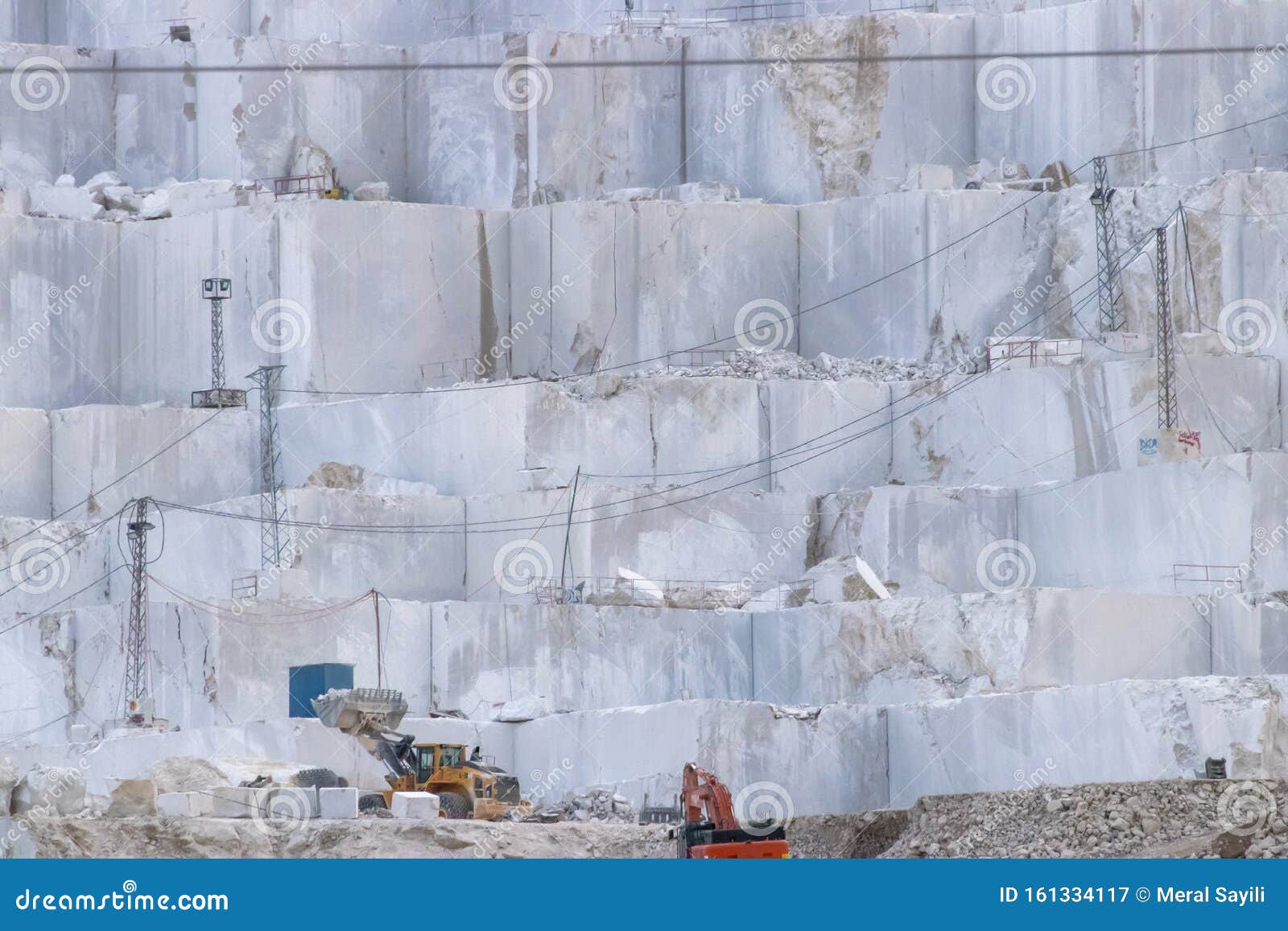 Marble Mine Runtime, Fethiye, Turkey Stock Image - Image of light ...