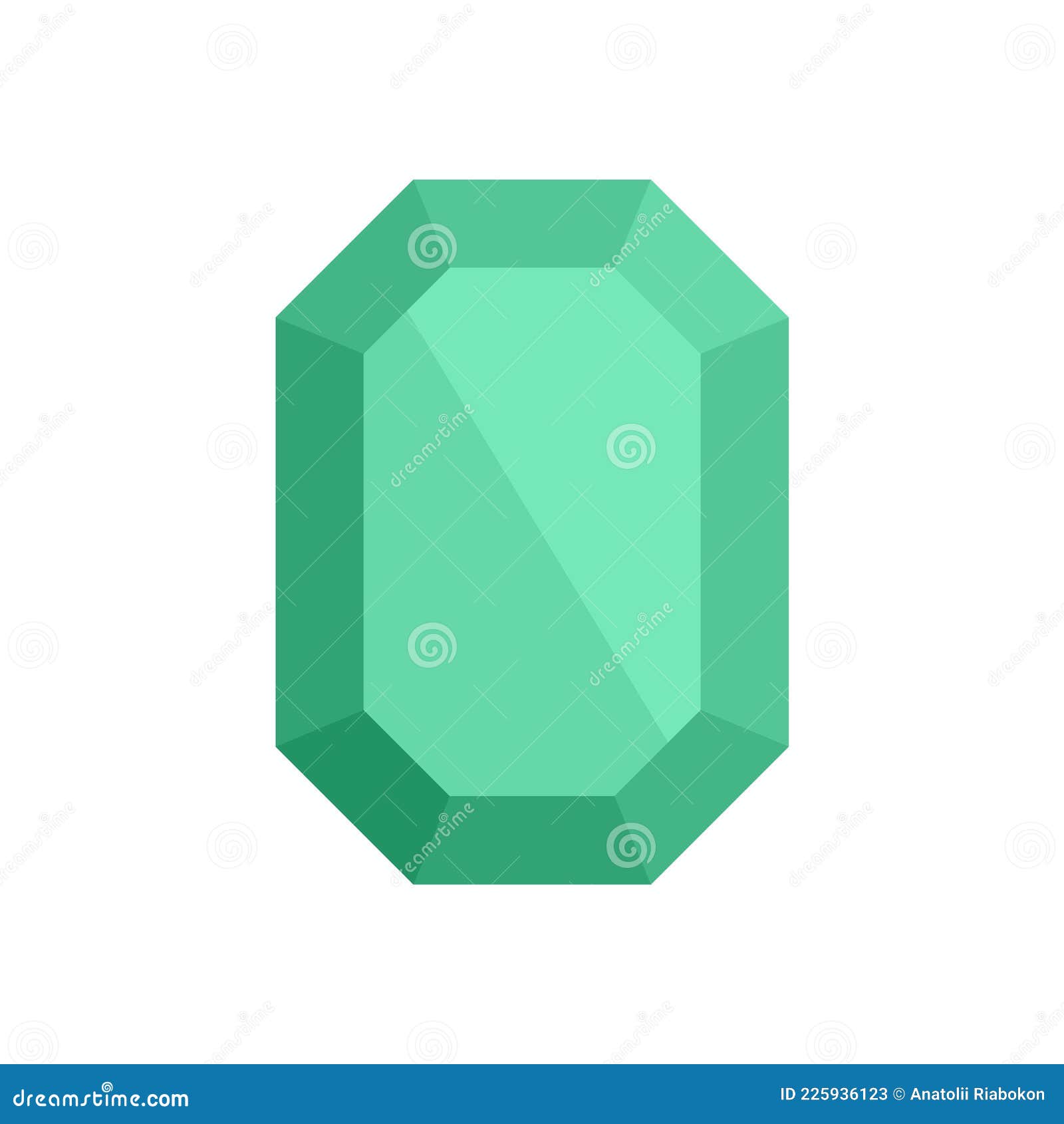 Solid Jewel Icon Flat Isolated Vector Stock Vector - Illustration of ...