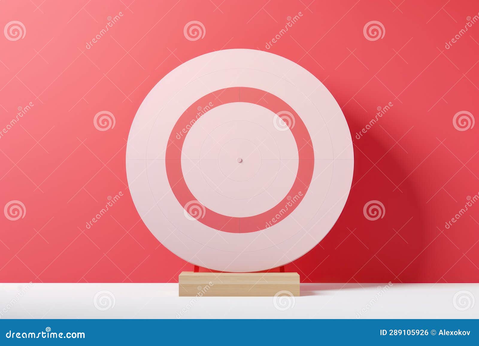 Solid Light Color Background with Target Board AI Generated Stock ...