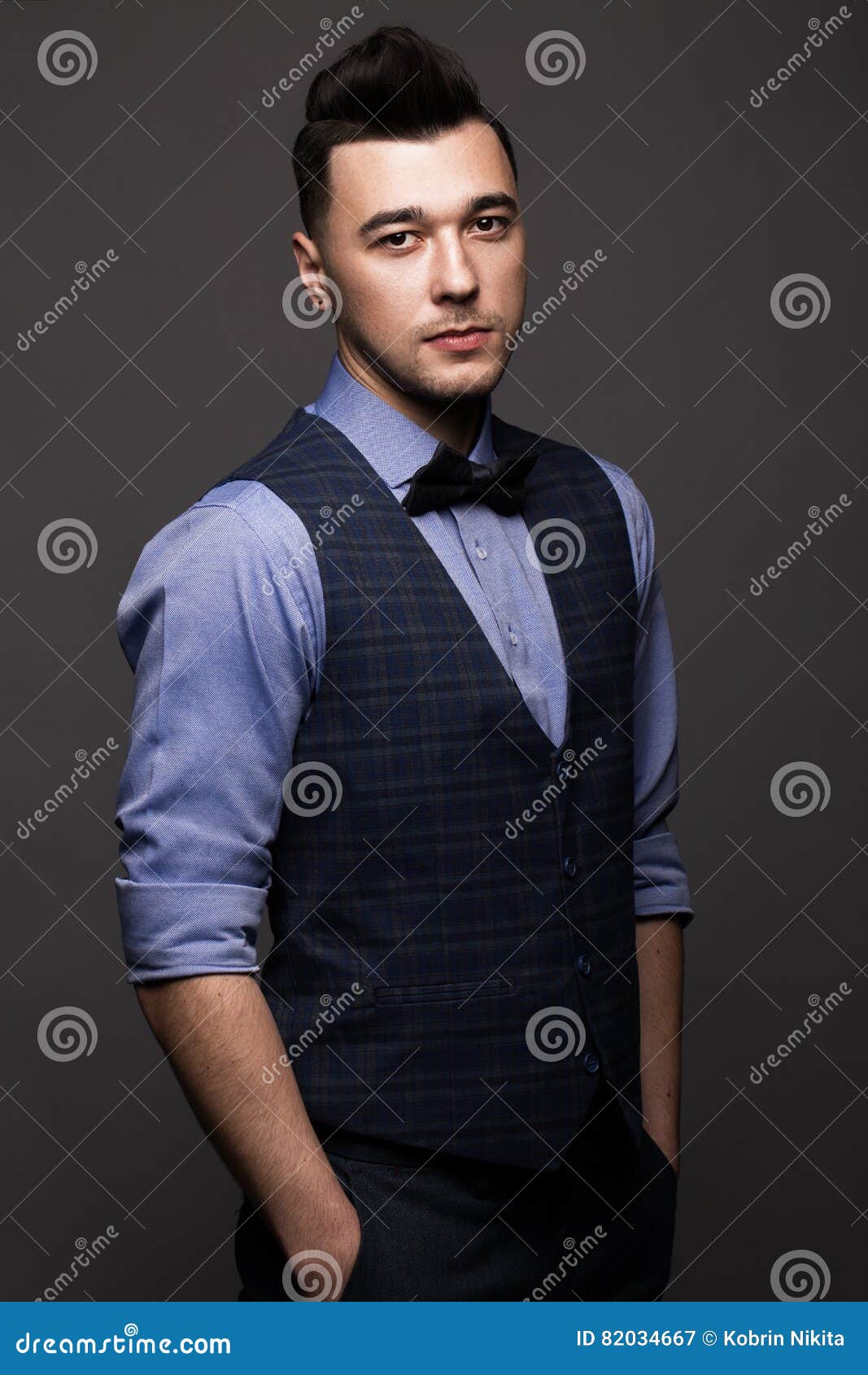 Solid Man with Beard and Mustache in Classic Fashionable Suit. Stock ...